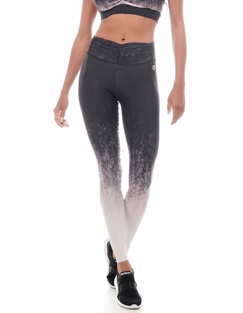 GRADIENT FLORAL LEGGINGS | Activewear + Swim